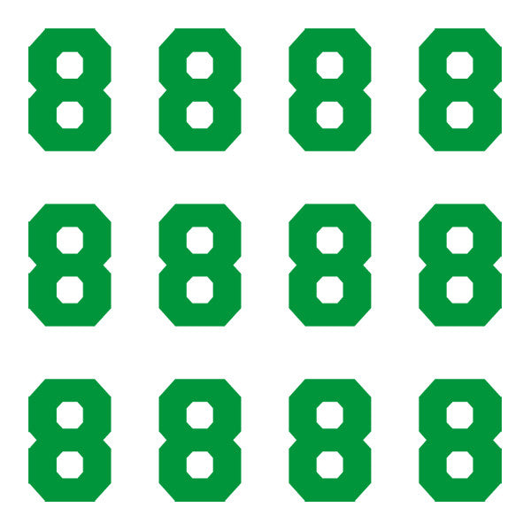 Varsity Pro Large Green Number 8 – iD4Gear